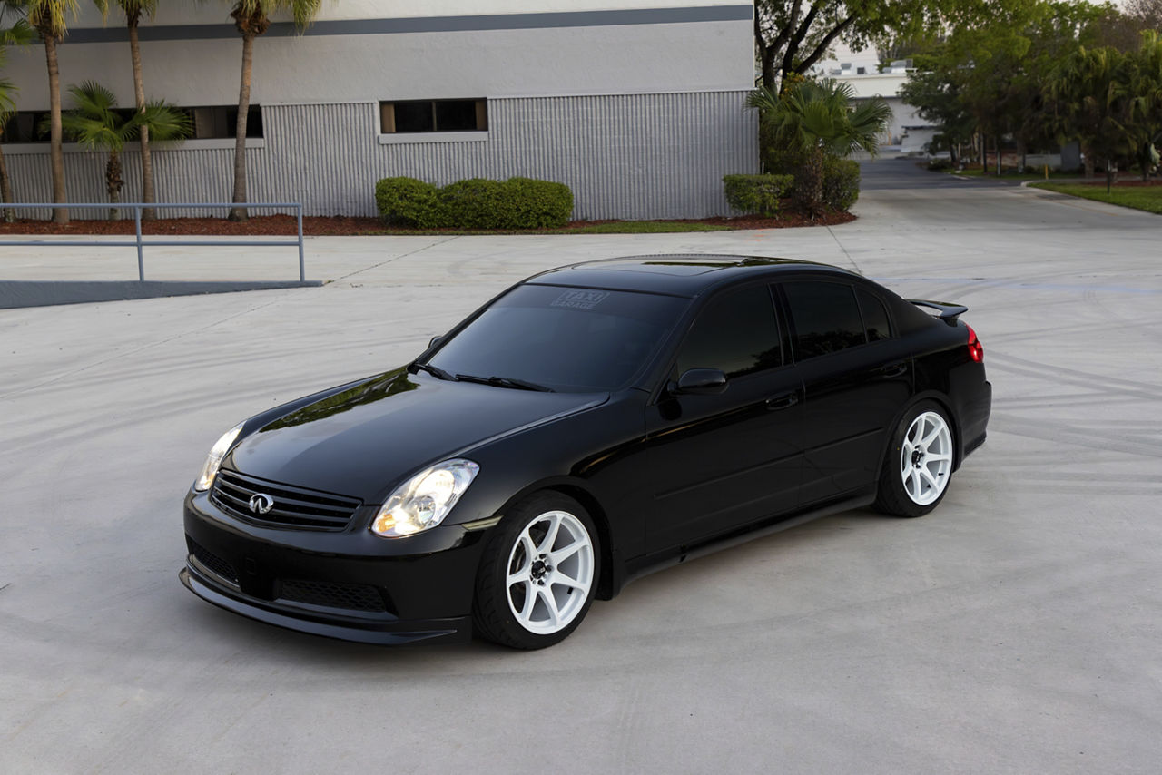 2006 Infiniti G35 - Motegi BATTLE - White | Wheel Pros